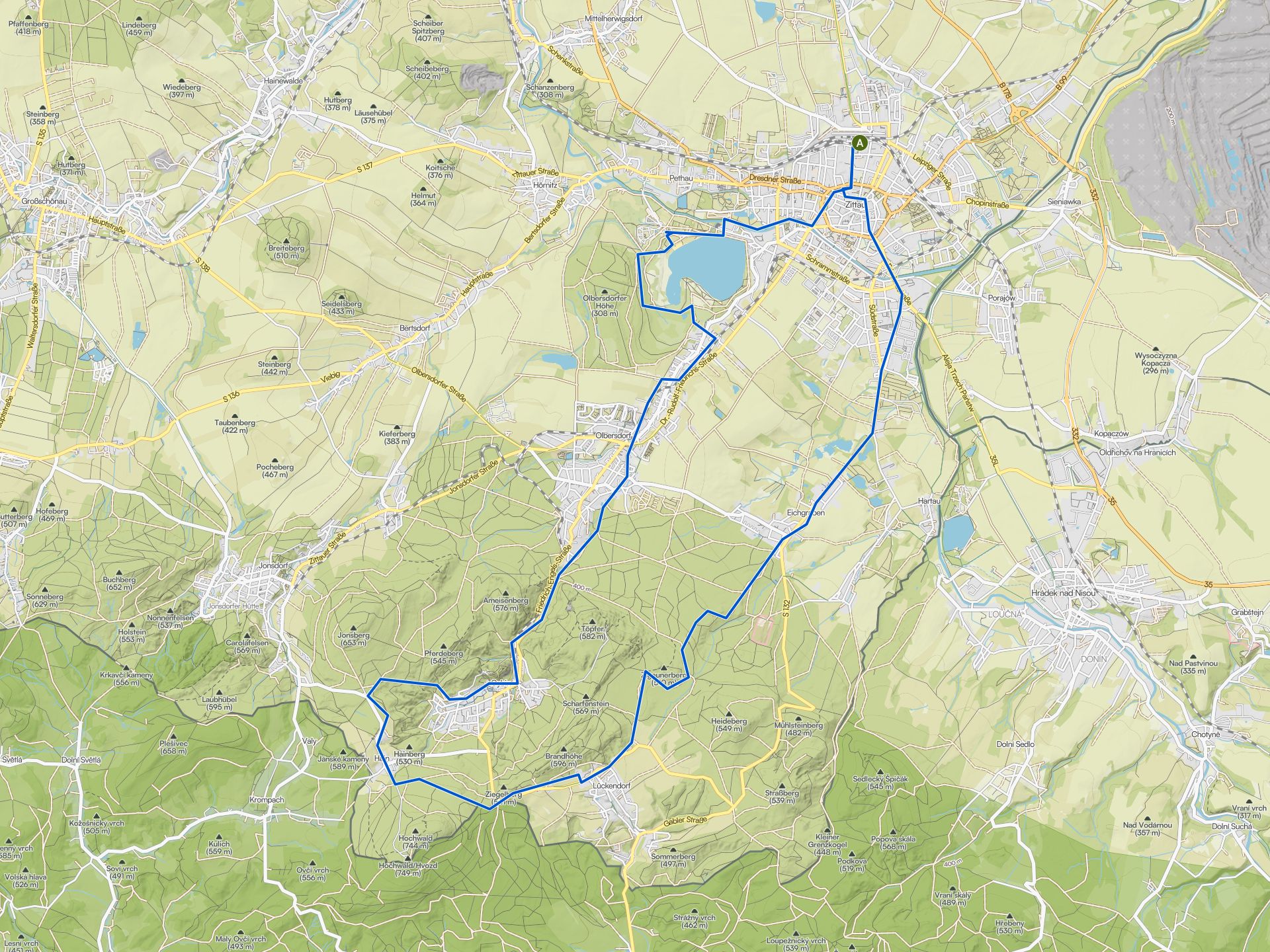 The best gravel rides in the Zittau Nature Park | Komoot